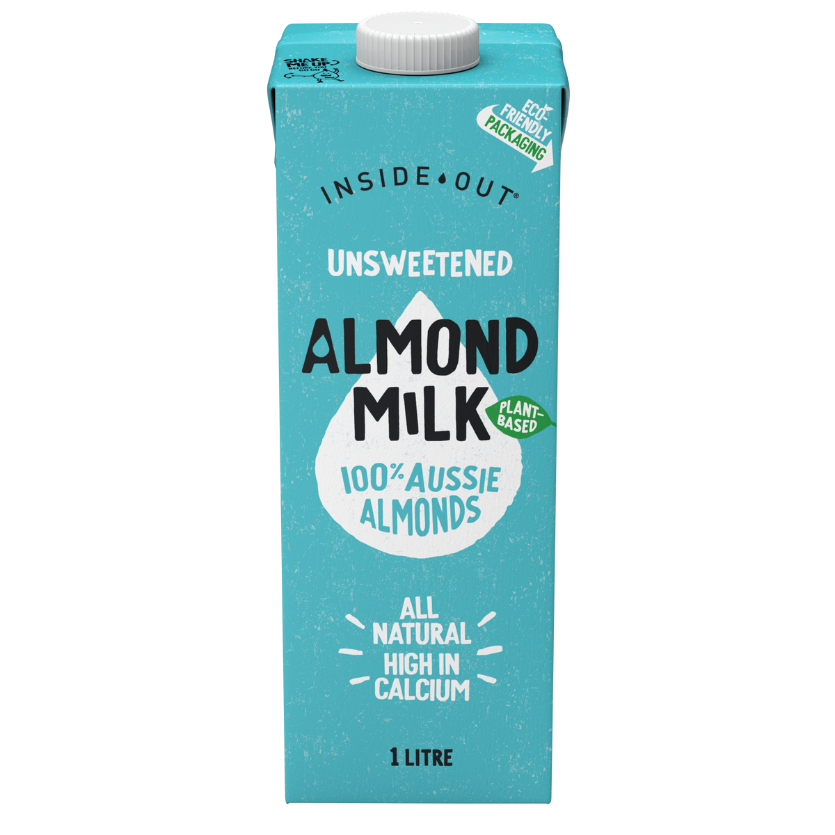 Unsweetened Almond Milk 1L – Inside Out